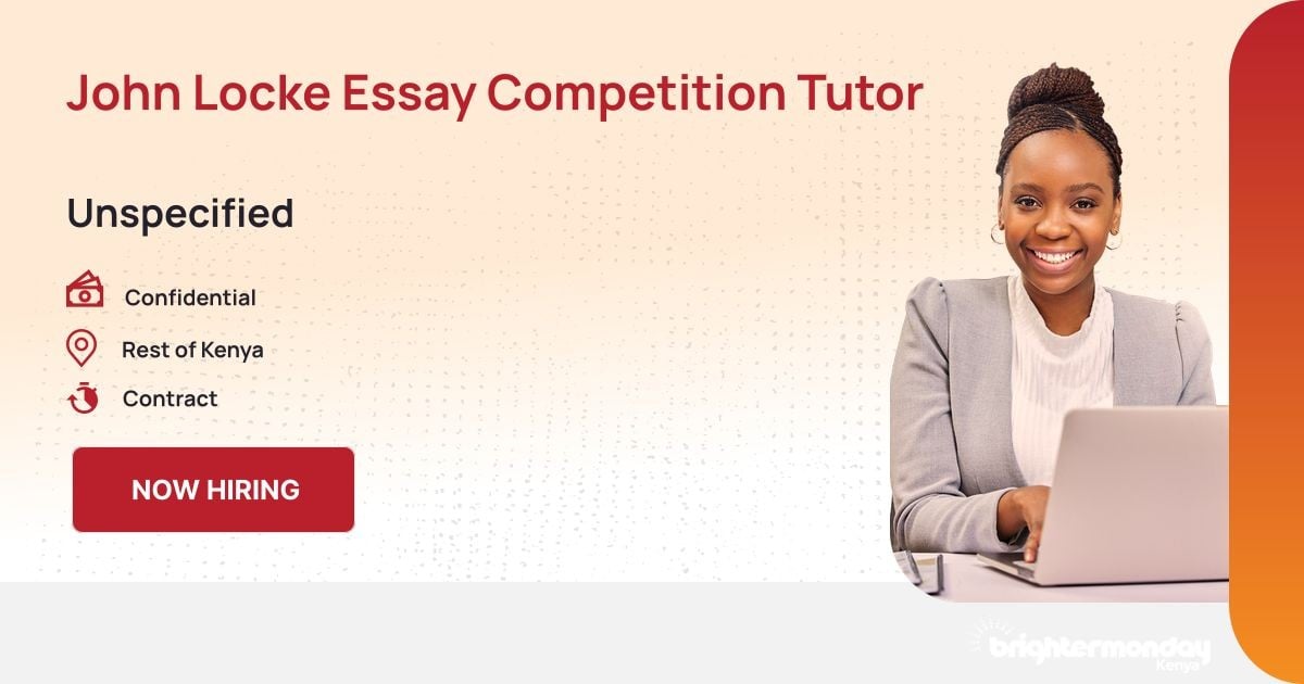John Locke Essay Competition Tutor at Crimson Education | BrighterMonday