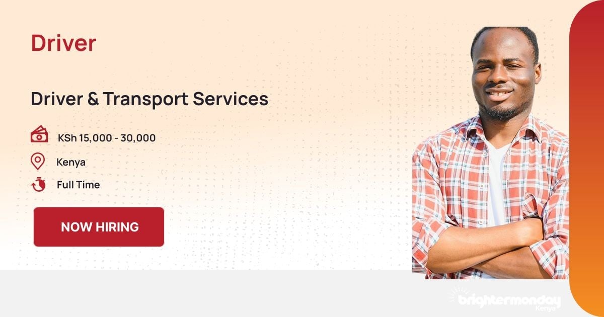 DRIVER at Almumin Advertising | BrighterMonday