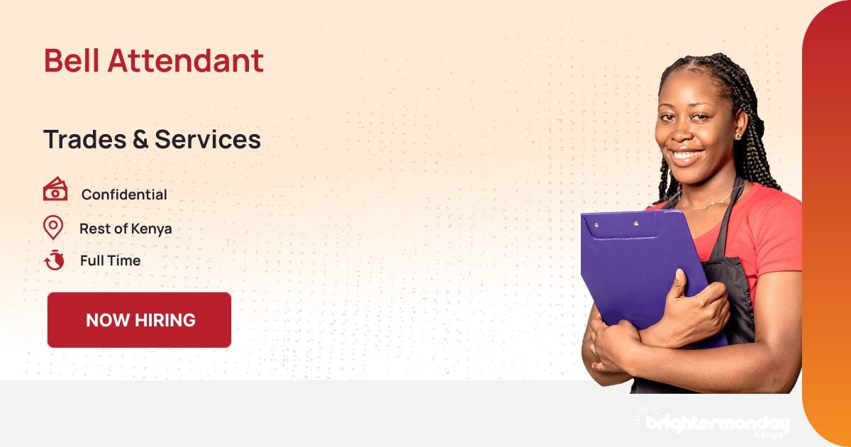 Bell Attendant at SilvertonCasino | BrighterMonday