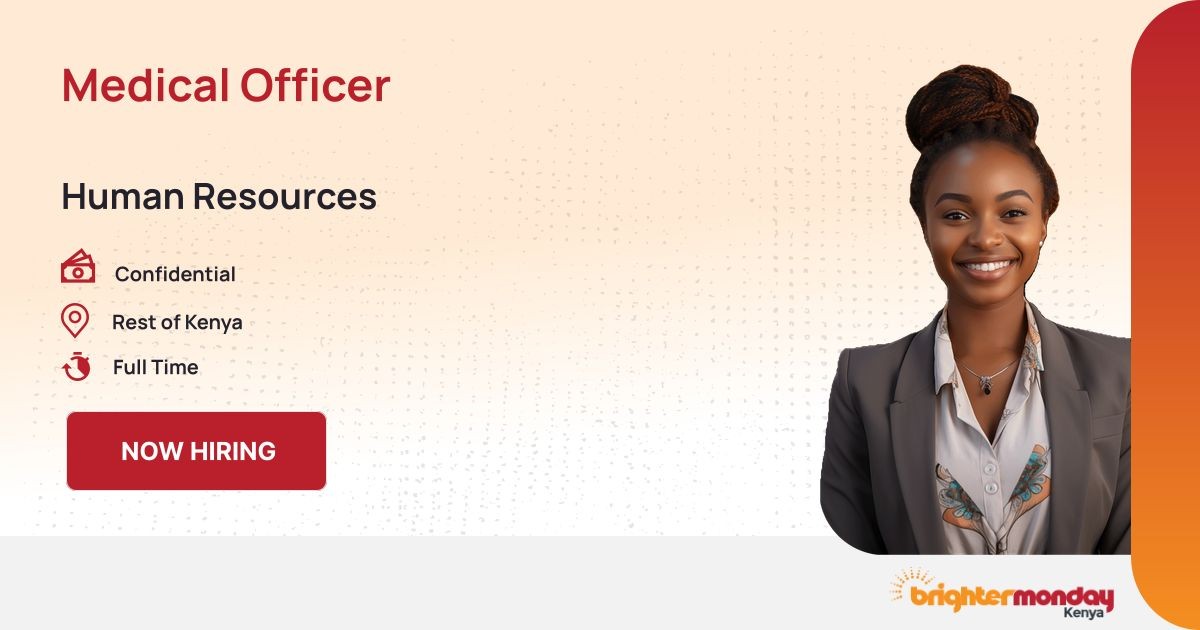 Medical Officer at Our Lady of Lourdes Mutomo Hospital - Kitui ...