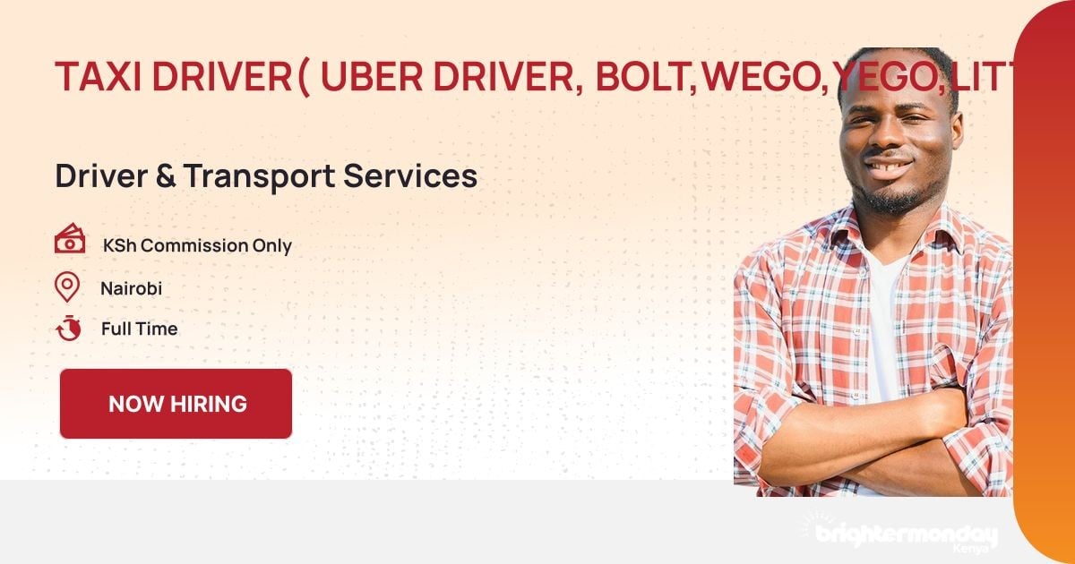 TAXI DRIVER( UBER DRIVER, BOLT,WEGO,YEGO,LITTLE etc) at PEMNET EAGLE ...