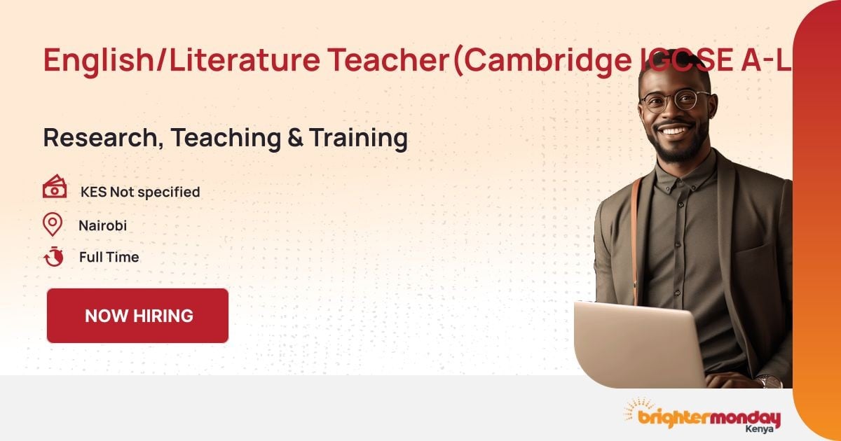 English/Literature Teacher(Cambridge IGCSE A-Level) at Light Academy ...