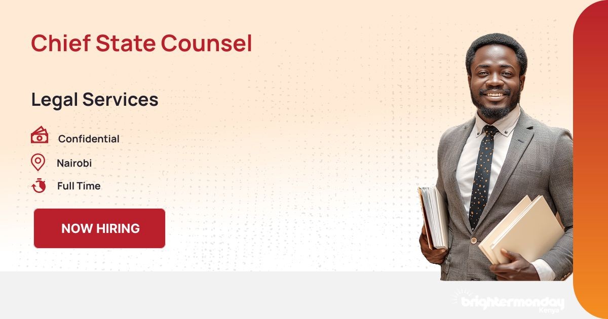 CHIEF STATE COUNSEL at Public Service Commission | BrighterMonday