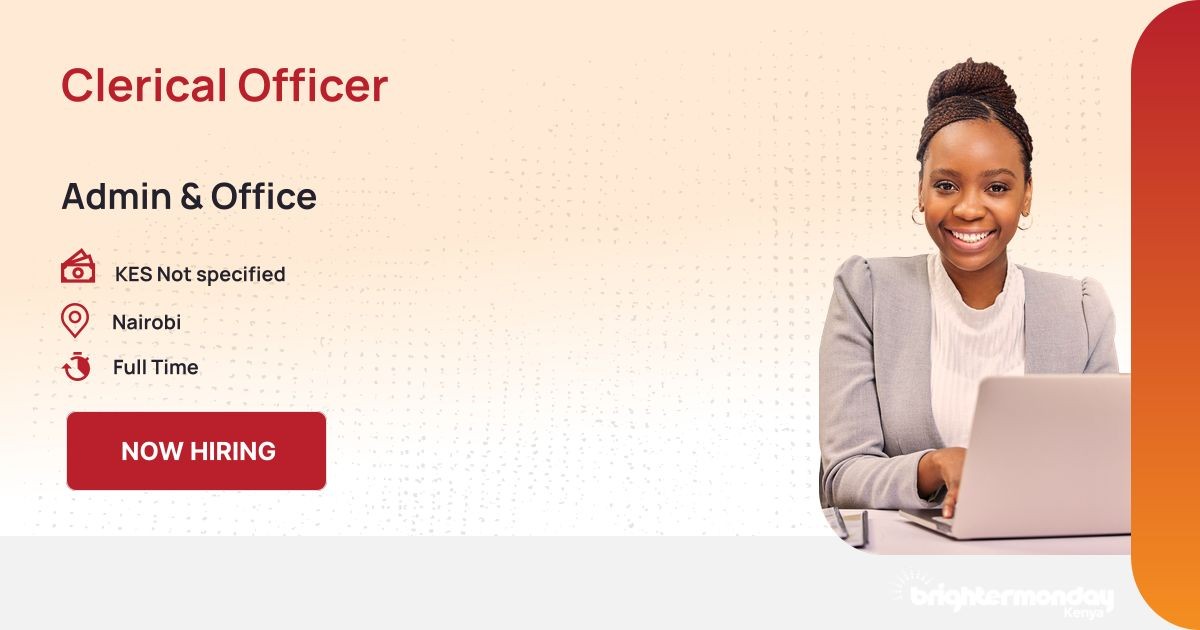 Clerical Officer at Pest Control Products Board | BrighterMonday