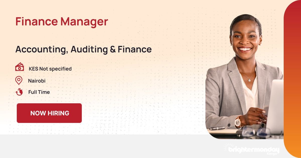 Finance Manager at Executive Edge Consulting (EEC) | BrighterMonday