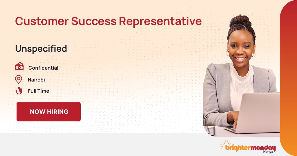 Customer Success Representative at Nala | BrighterMonday