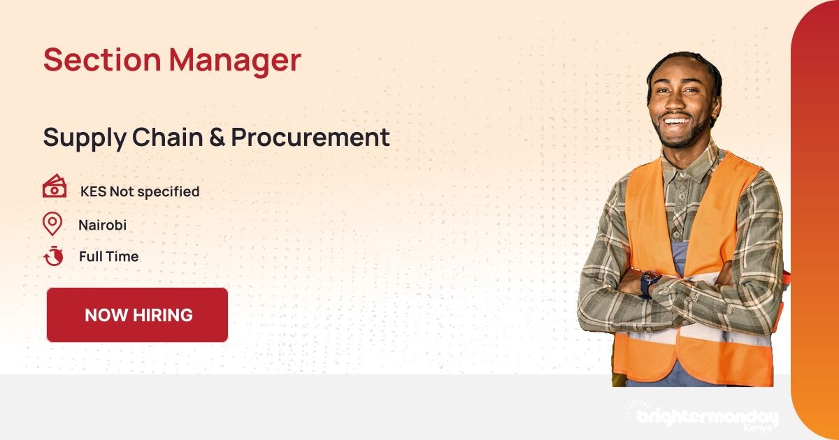 Section Manager at LC Waikiki Retail KE Limited | BrighterMonday