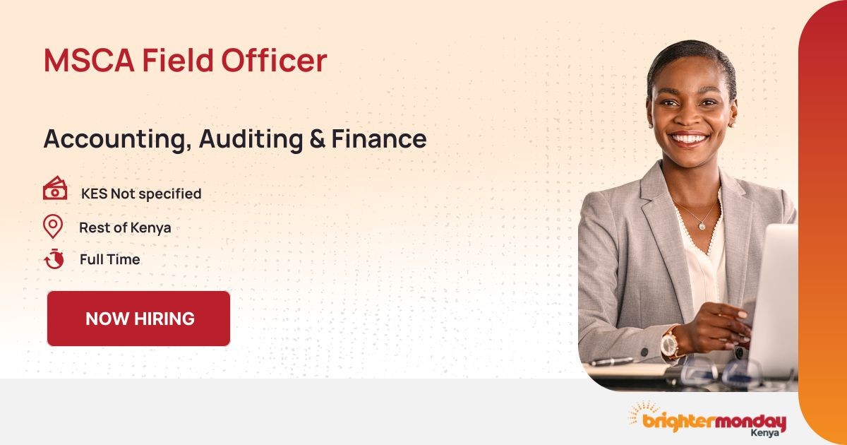 MSCA Field Officer at Imarika Sacco Ltd | BrighterMonday
