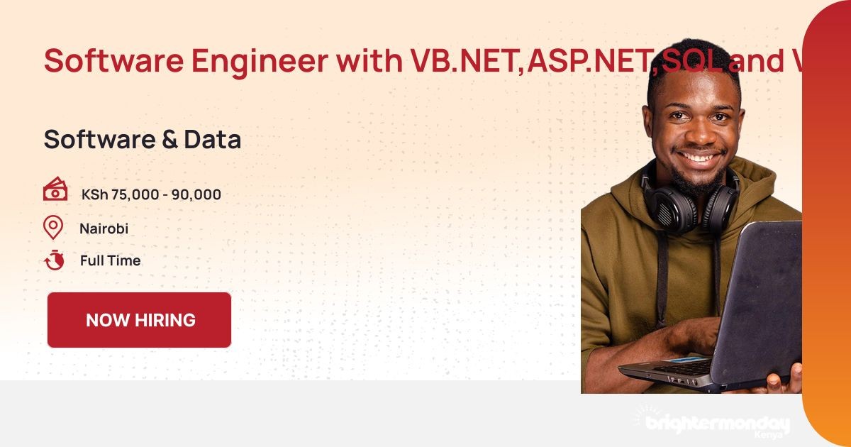 Software Engineer with VB.NET,ASP.NET,SQL and Visual Basic (Two post ...