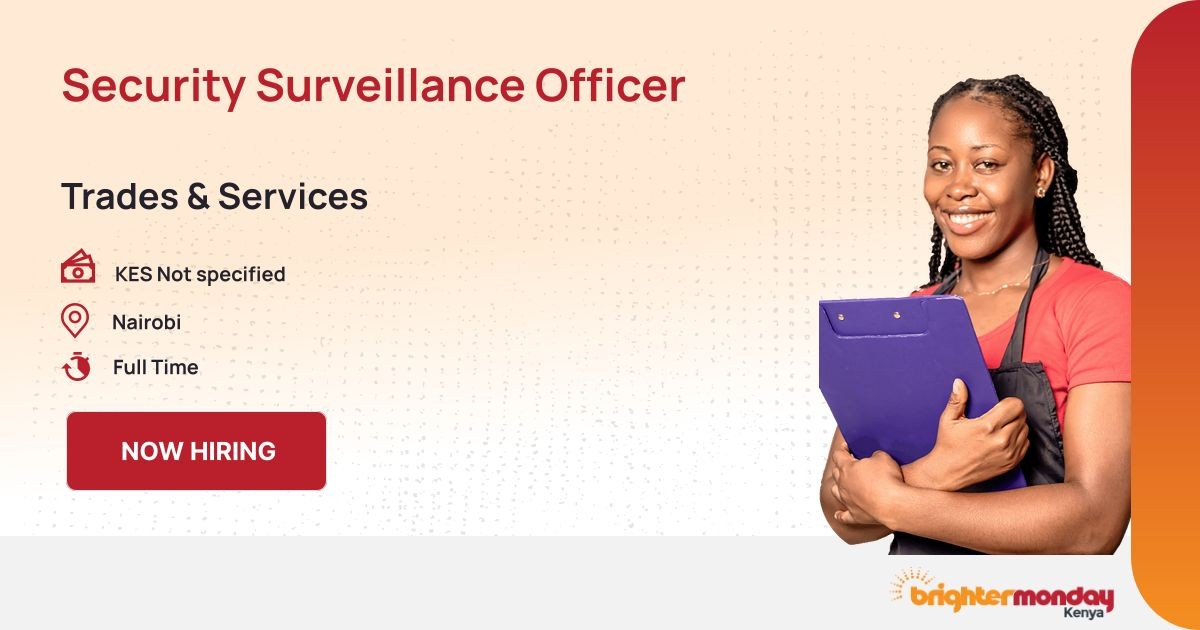 Security Surveillance Officer at Virtual HR | BrighterMonday