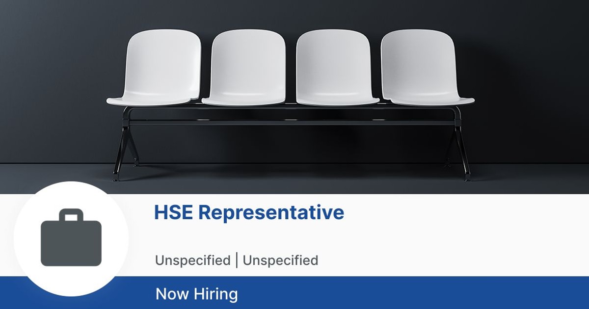 HSE Representative at TechnipFMC | Jobberman