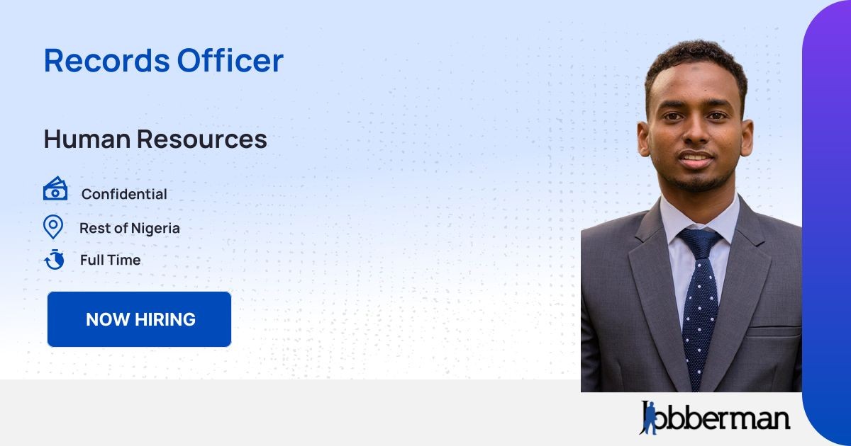 Records Officer at Dangote Industries Limited | Jobberman