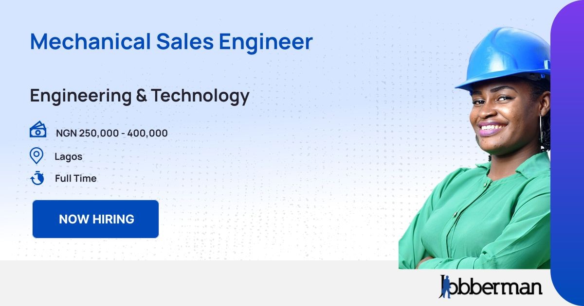 Mechanical Sales Engineer at Flowitec Solution Company Limited | Jobberman