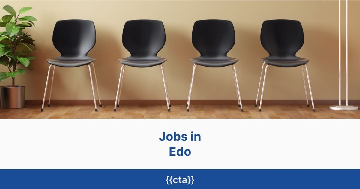 Result page 2 for jobs in Edo