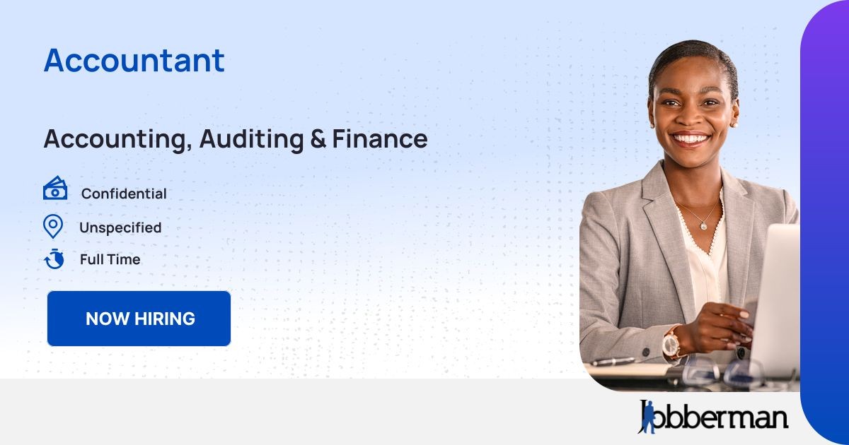 Accountant at FMR CONSULT | Jobberman
