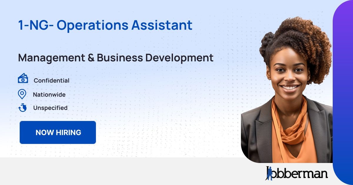 1-NG- Operations Assistant at Youth Impact Labs East Africa | Jobberman