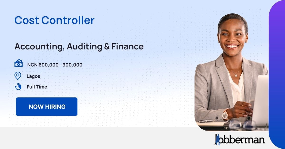 Cost Controller at Lopterra Services Limited | Jobberman