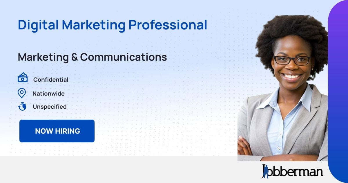 Digital Marketing Professional at Solutioncrafts | Jobberman