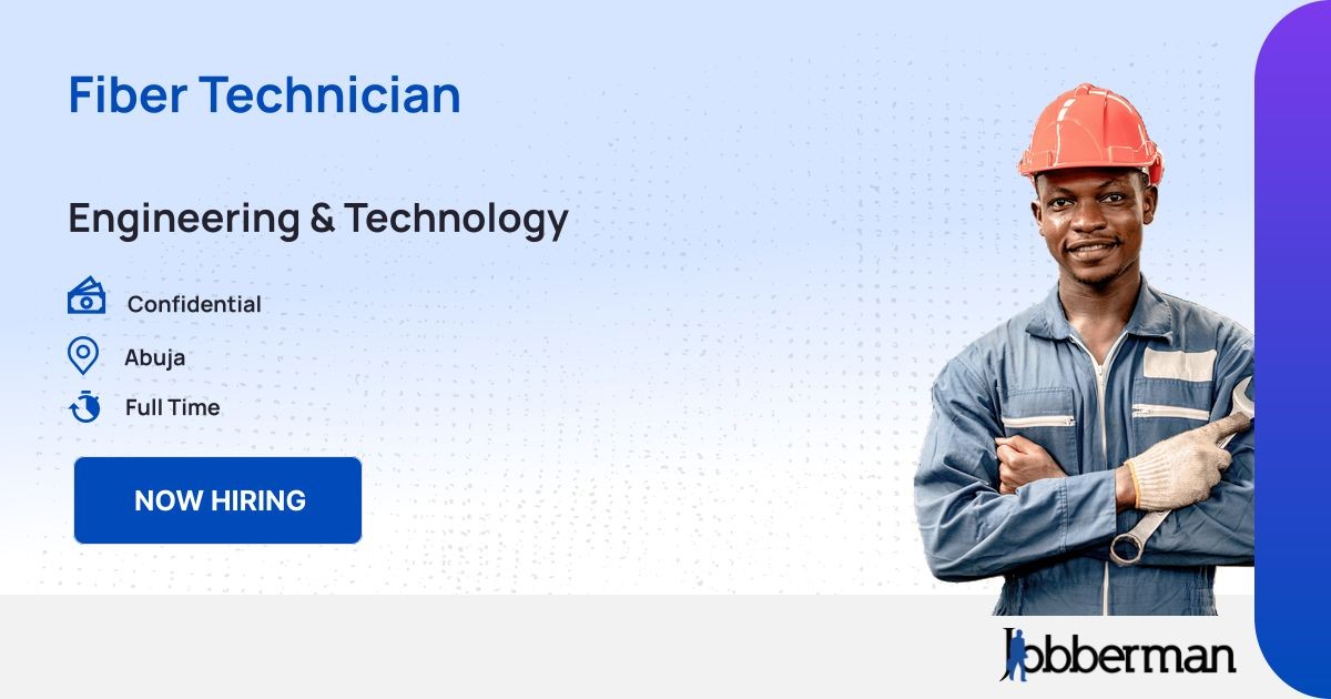 Fiber Technician at AboutJobs by Employee School of Performance | Jobberman