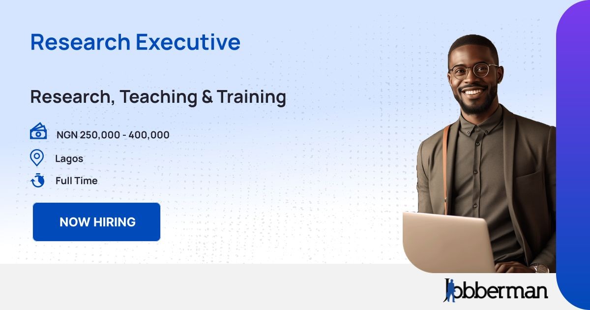 Research Executive at Redwire Marketing Consulting | Jobberman