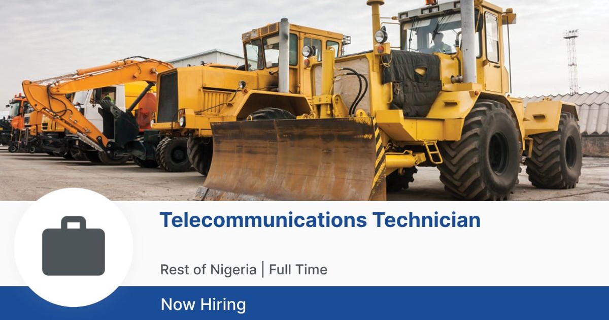 Telecommunications Technician at Manpower Nigeria | Jobberman