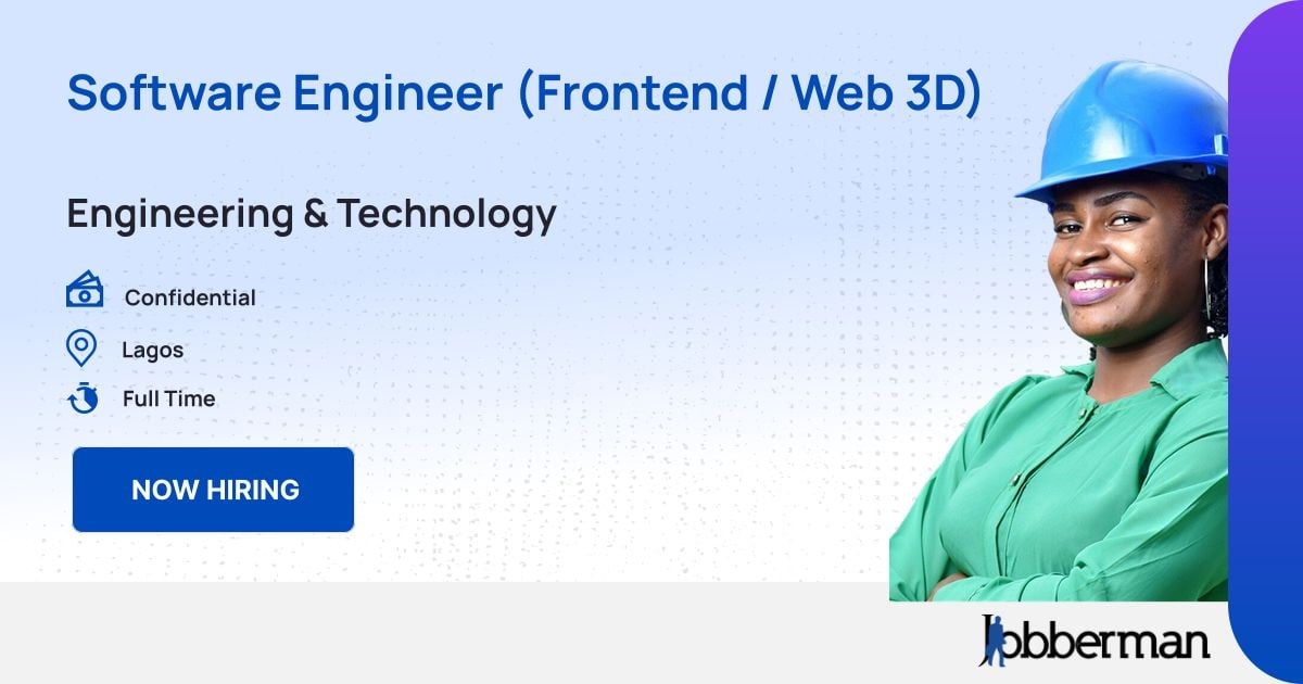 Software Engineer (Frontend / Web 3D) at SwiftXR | Jobberman