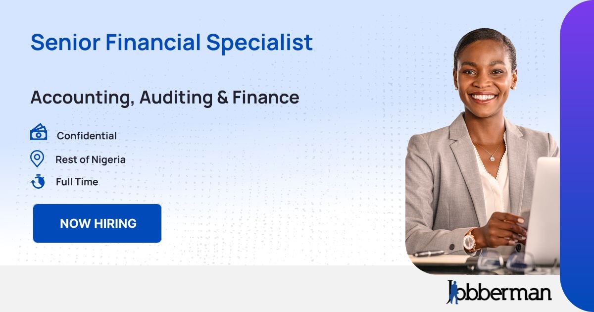 Senior Financial Specialist at Crown Agents | Jobberman