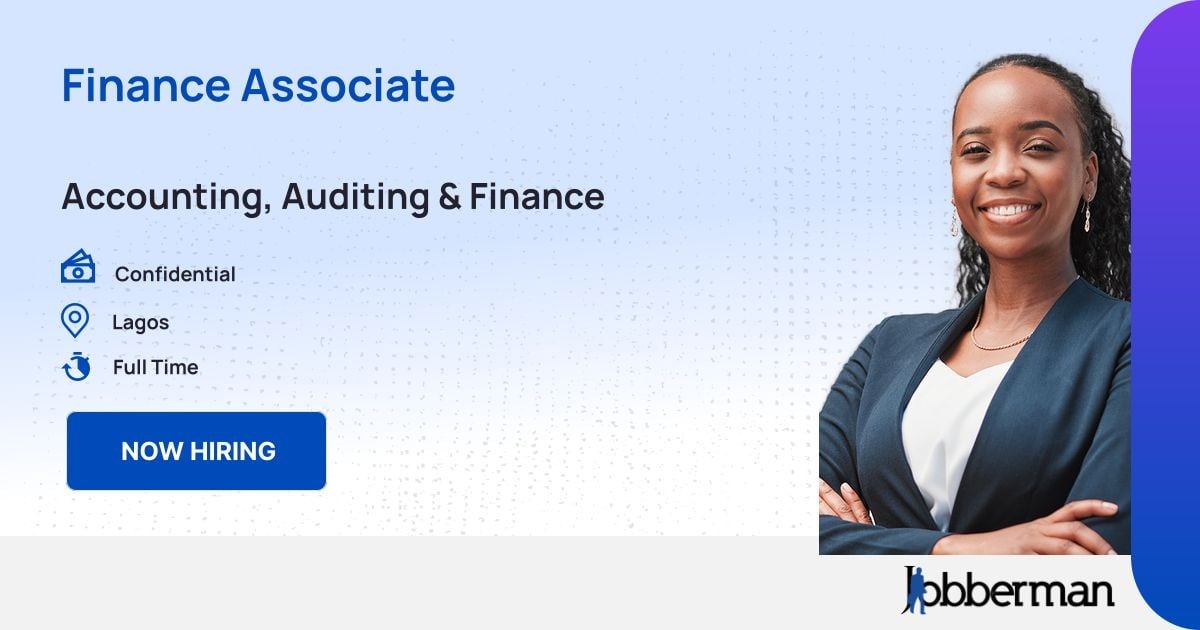 Finance Associate at Tuteria | Jobberman