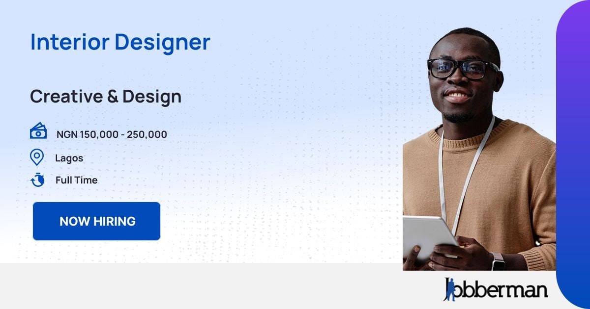 Interior Designer at Spurt Solutions | Jobberman