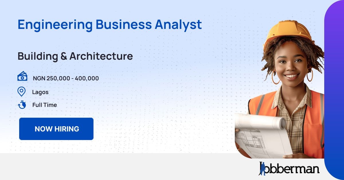 Engineering Business Analyst at DBH Solutions | Jobberman