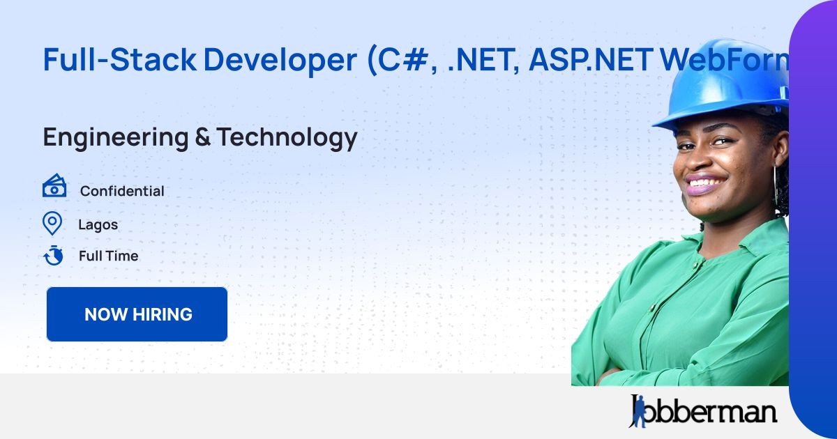 Full-Stack Developer (C#, .NET, ASP.NET WebForms, React) at Libra ...