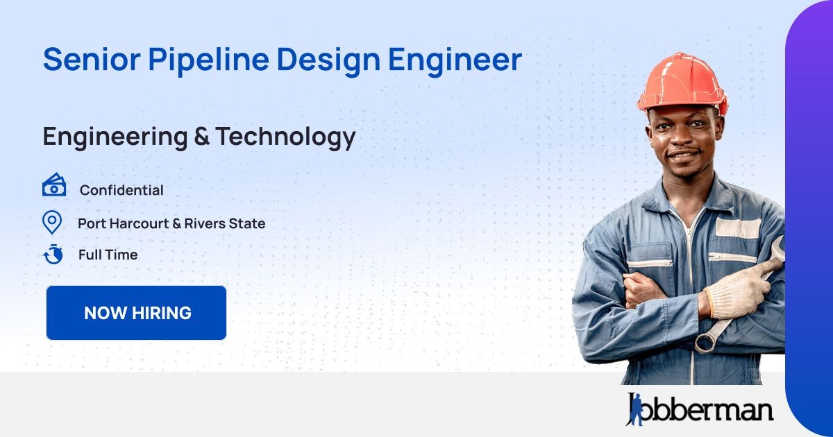 Senior Pipeline Design Engineer at Desicon Engineering Limited | Jobberman