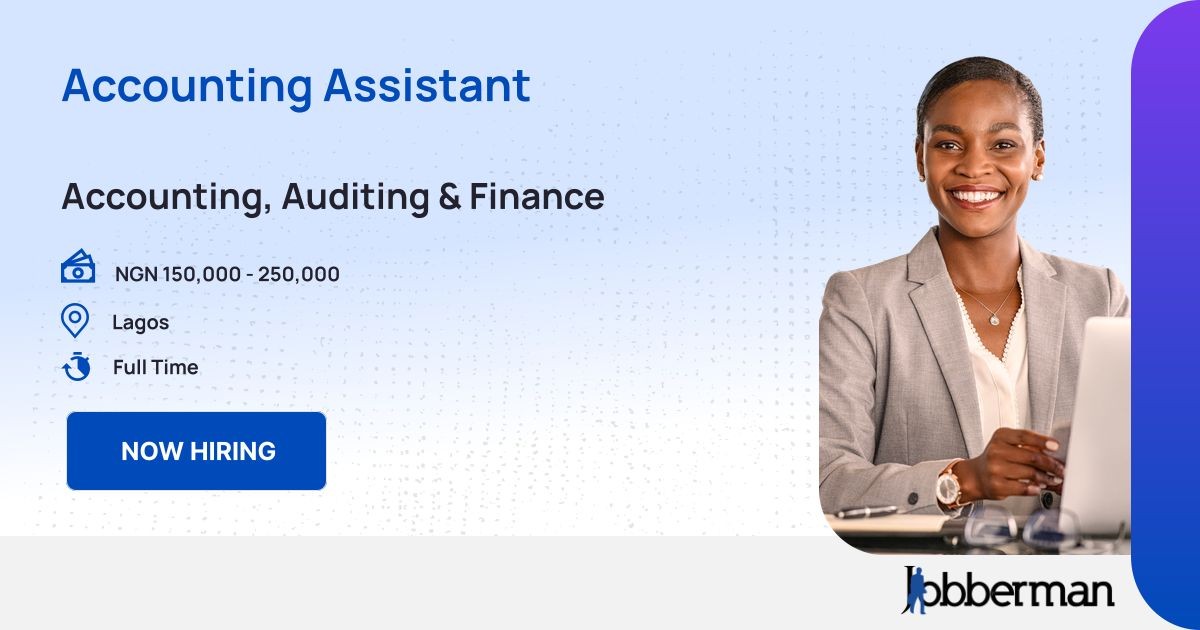 Accounting Assistant at Atlantic Industries Group | Jobberman