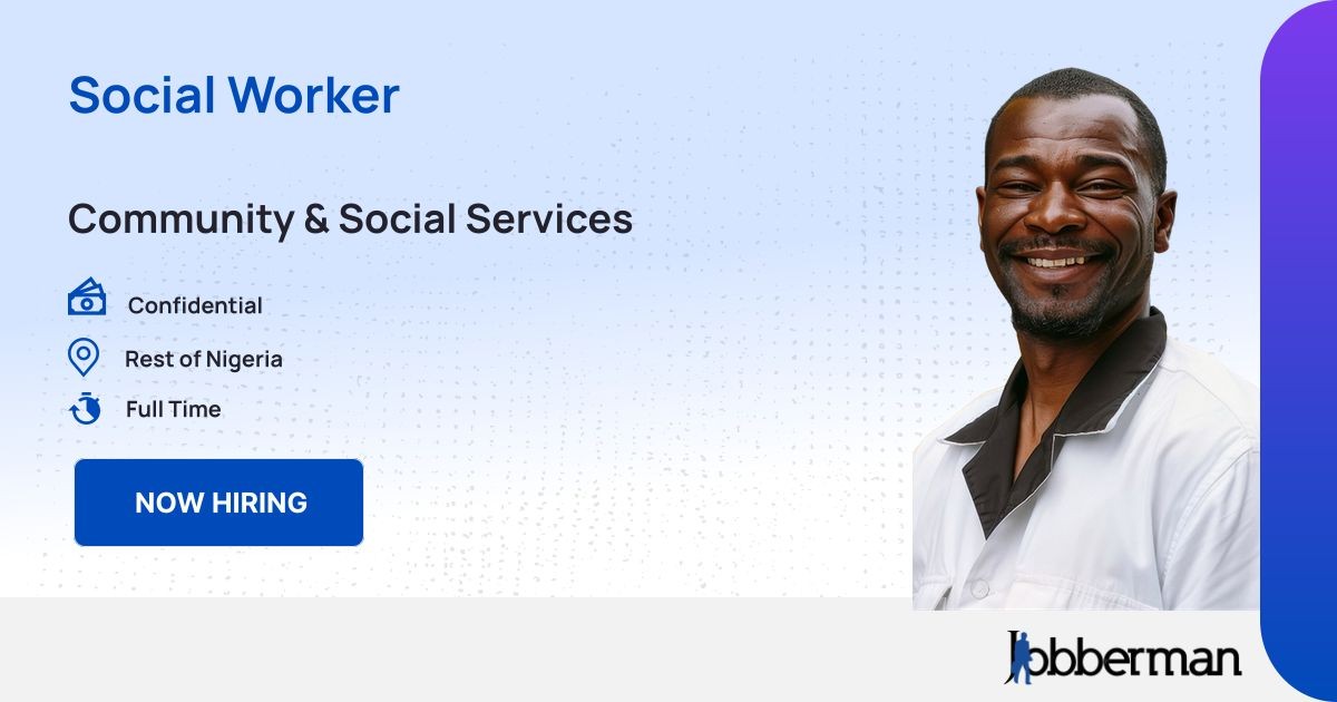 Social Worker at Manpower Nigeria | Jobberman