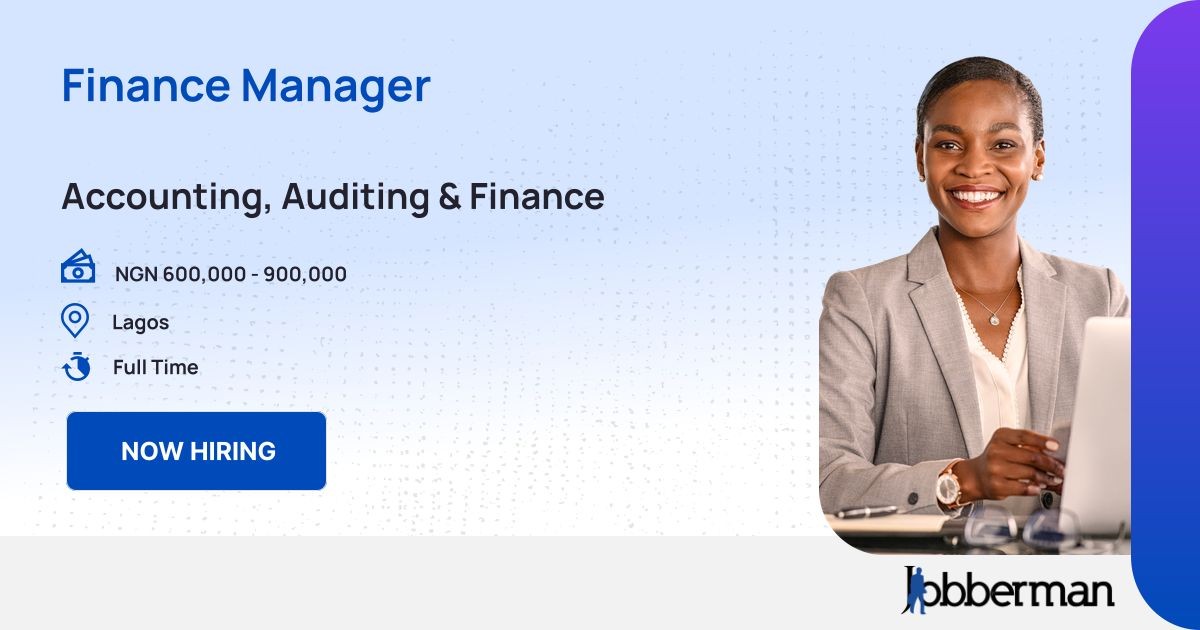 Finance Manager at Duff and Meadows Limited | Jobberman