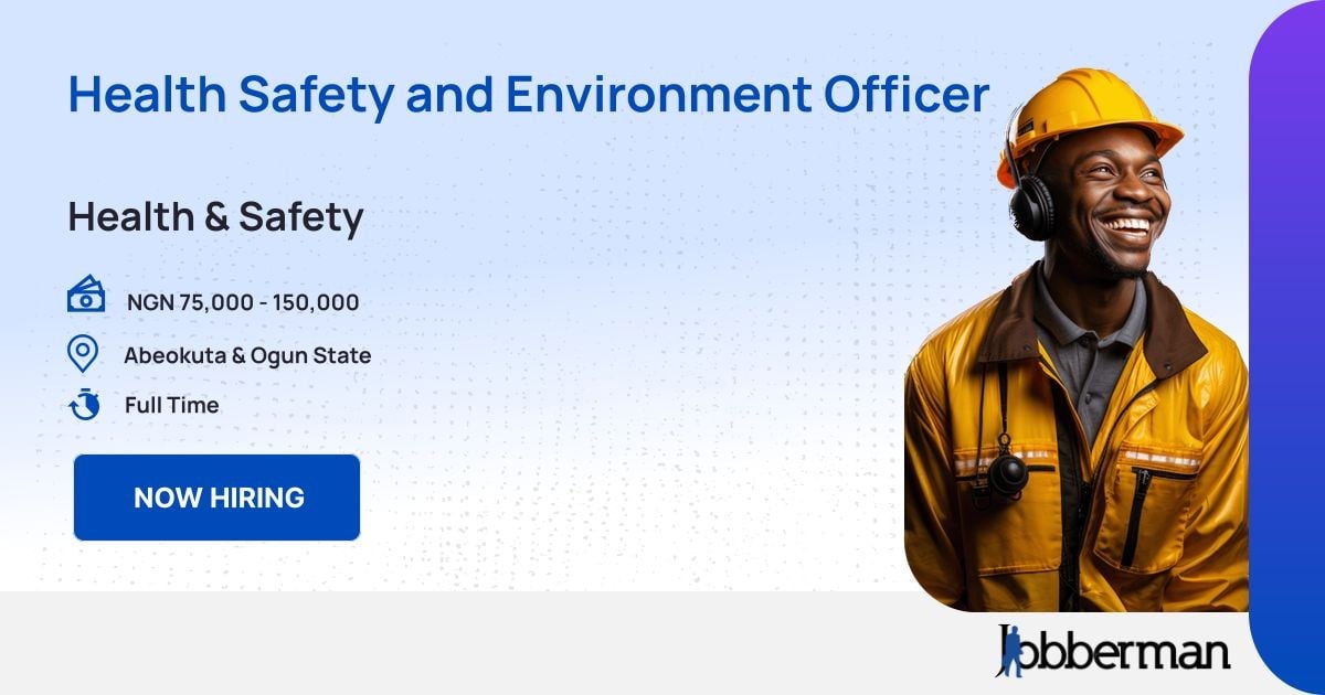 Health Safety and Environment Officer at Hongxing Steel Company | Jobberman