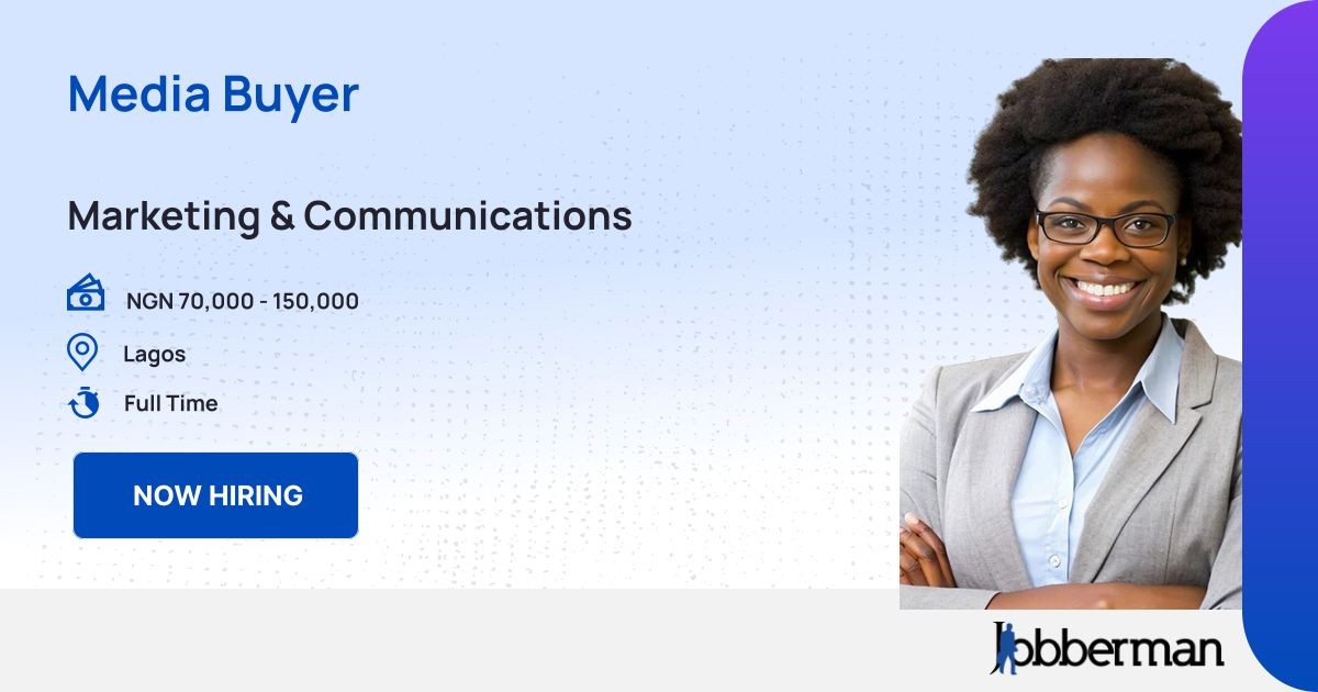 Media Buyer at Capsgain Solutions | Jobberman
