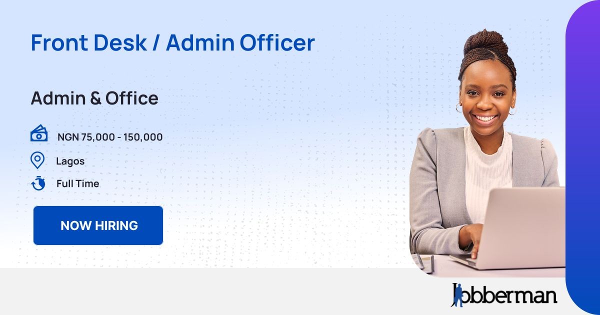 Front Desk / Admin Officer at Pearls & Curve Consulting | Jobberman