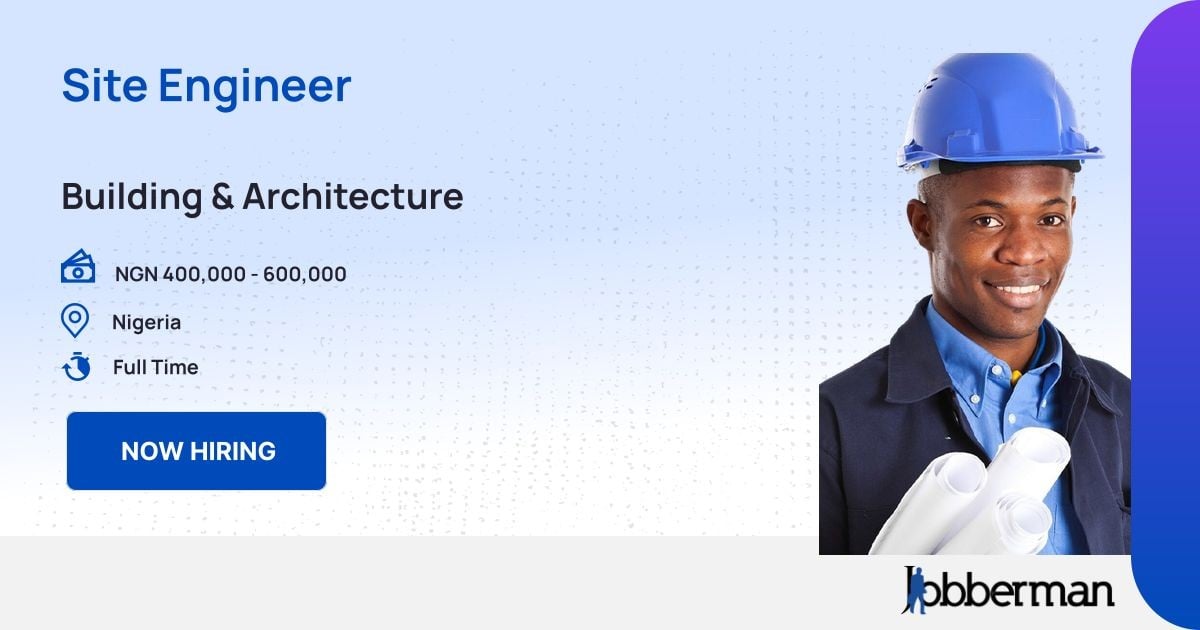 Site Engineer at HR On Wheels | Jobberman