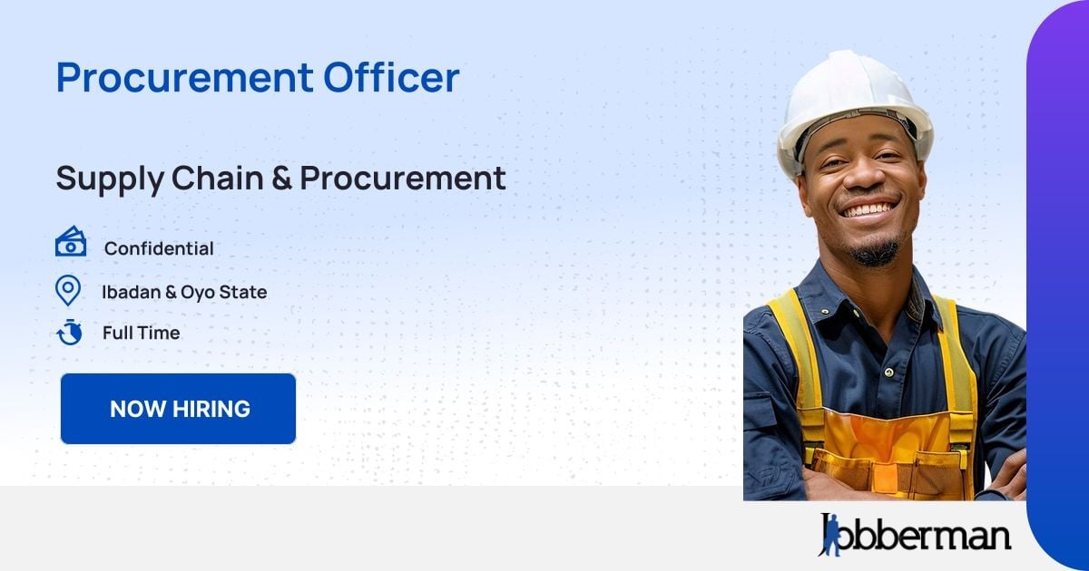Procurement Officer at Choice Talents LTD | Jobberman