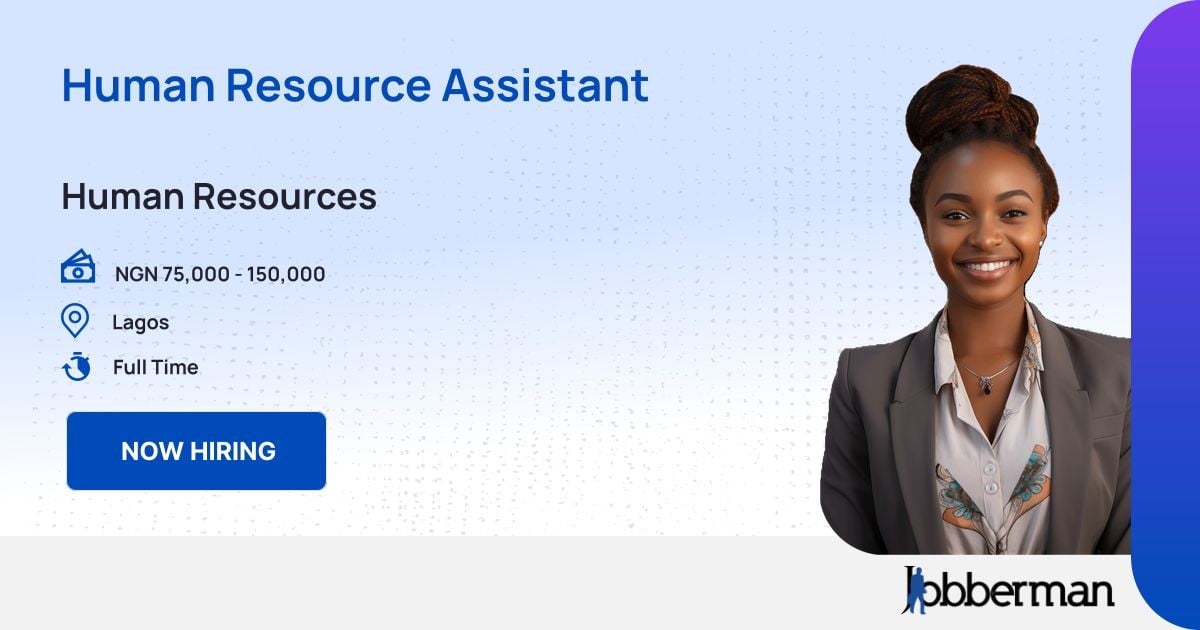 Human Resource Assistant at EDLP Nigeria Limited | Jobberman