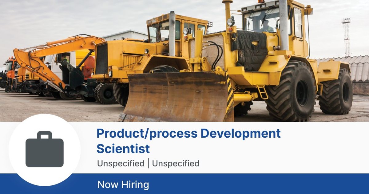 Product/process Development Scientist at Manpower Nigeria | Jobberman