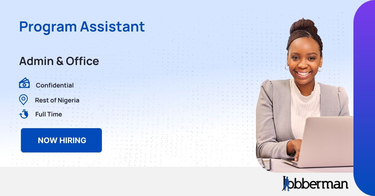 Program Assistant at Jhpiego | Jobberman