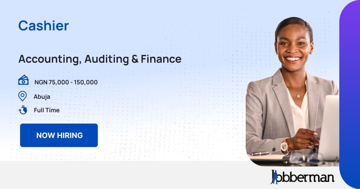 Cashier at Ashmed Specialist Hospital | Jobberman