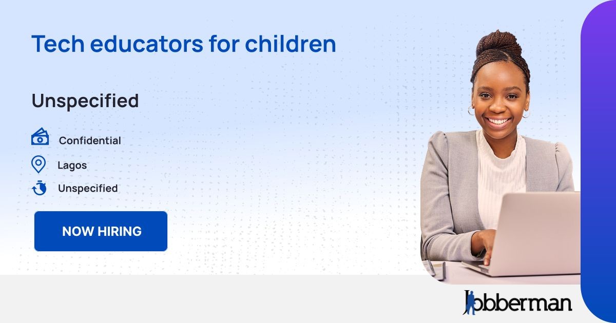 Tech educators for children at Indepth Computers | Jobberman