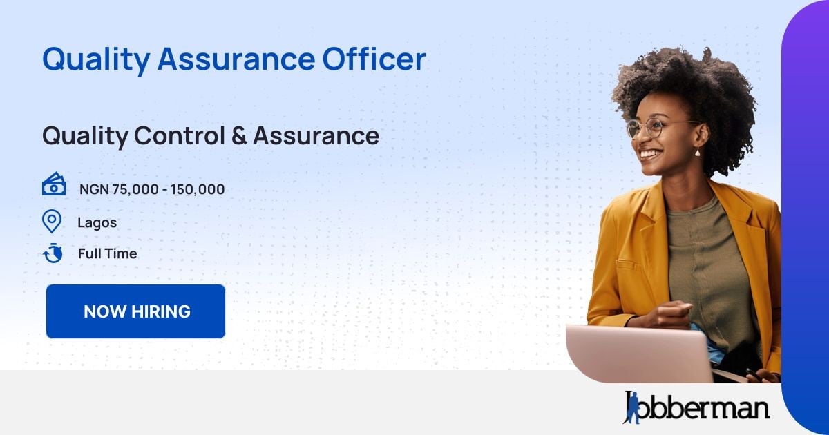 Quality Assurance Officer at CarePoint Hospitals | Jobberman