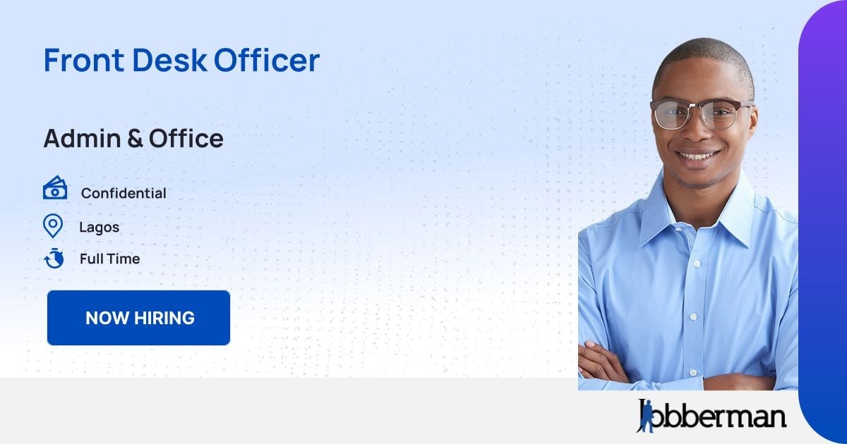 Front Desk Officer at BRB Capital | Jobberman