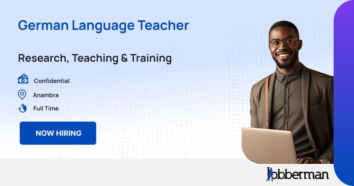 German Language Teacher at WeCare Nursing Services | Jobberman