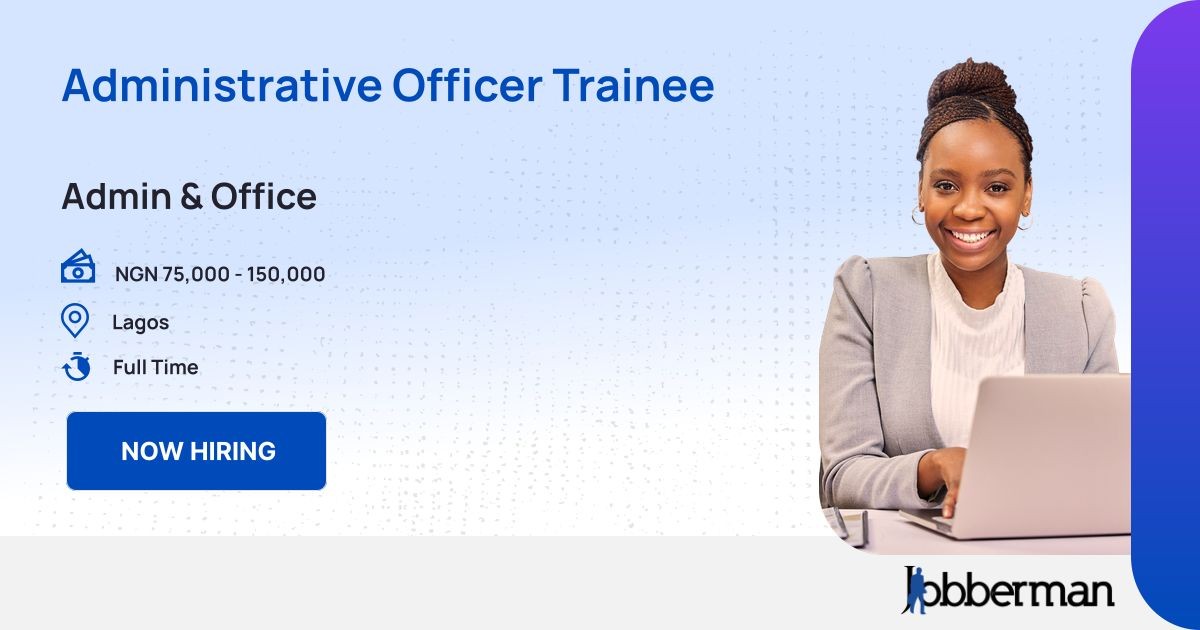 Administrative Officer Trainee at Asap Professional Services | Jobberman