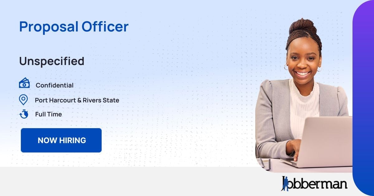 Proposal Officer at TPAUL INTEGRATED SERVICES LTD | Jobberman